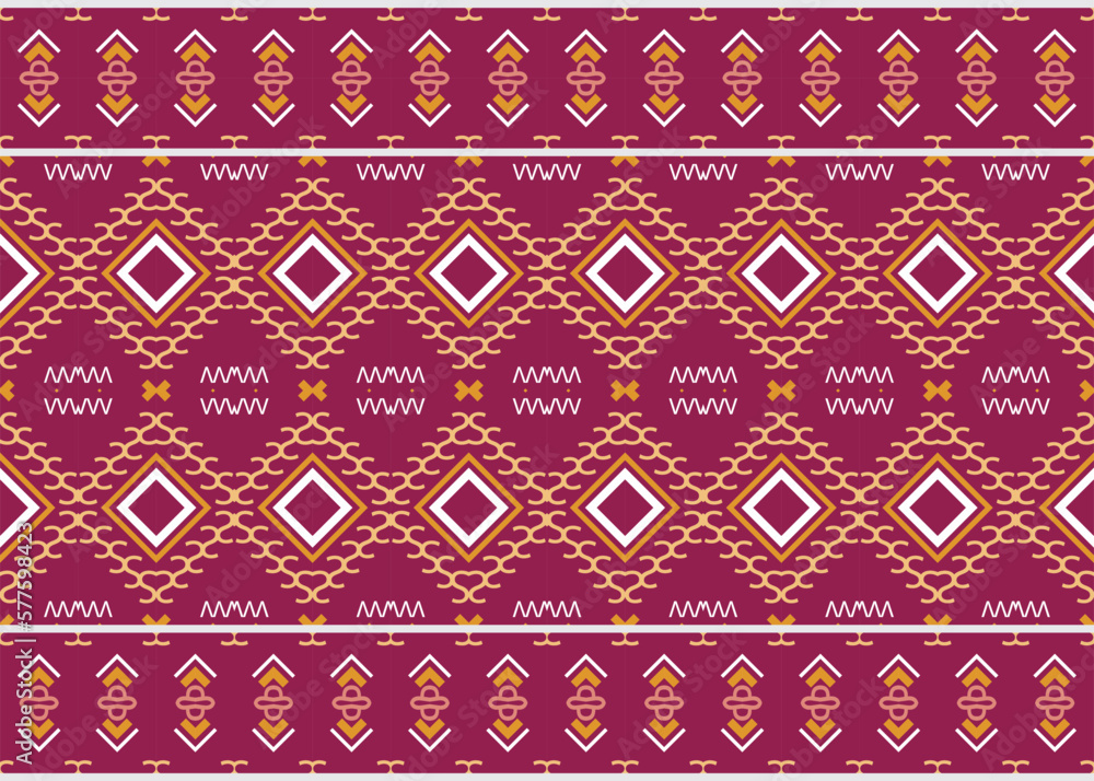 Vetor de Simple ethnic design in the Philippines. Traditional ethnic ...