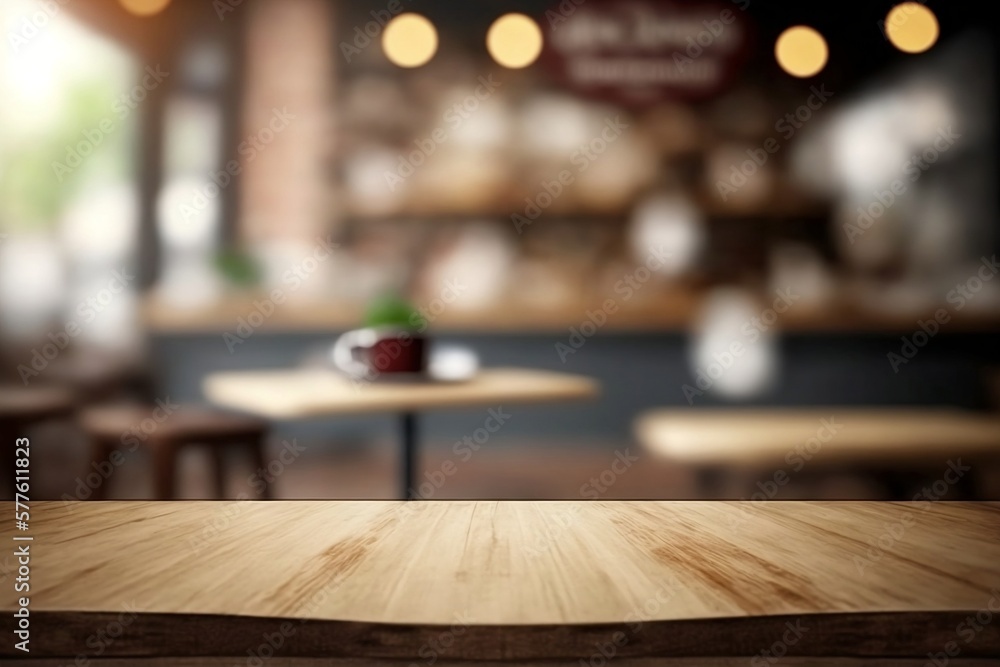 This stunning coffee shop photograph featuring a cozy shelf and table ...