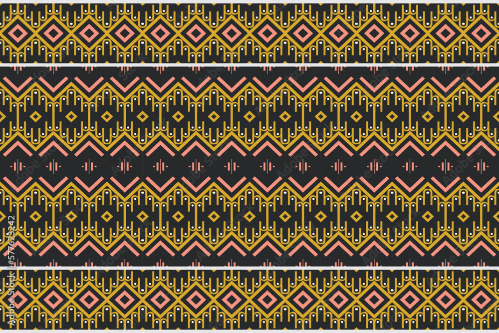 Ethnic pattern design. traditional patterned Native American art It is ...