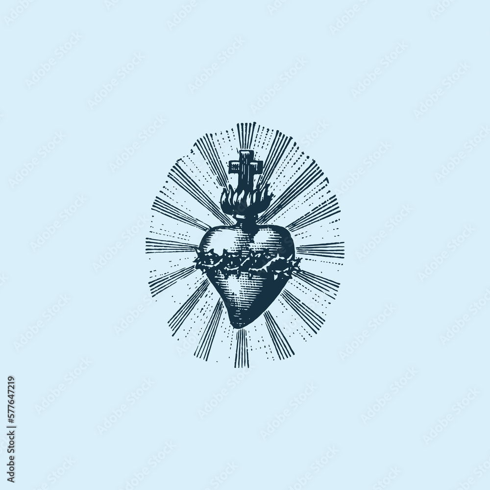 THESE HIGH QUALITY SACRED HEART JESUS VECTOR FOR USING VARIOUS TYPES OF ...