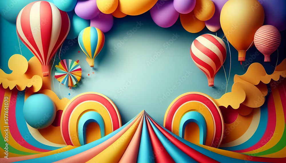 Circus frame background , circus tent background with copy space ...