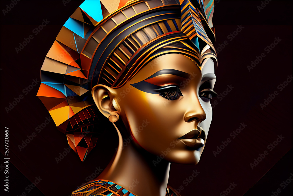 Beautiful photo Egyptian God Osiris background. Generative AI ...