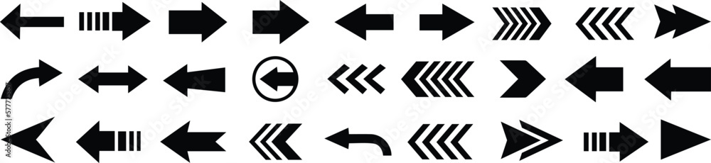 Set arrow icons. Collection arrows sign. Black arrow icon set. Arrow ... Set arrow icons. Collection arrows sign. Black arrow icon set. Arrow ...