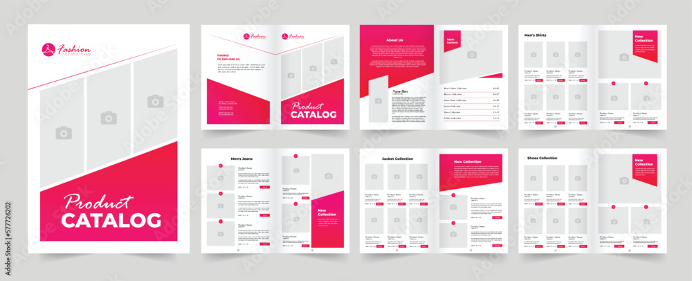 Catalog and catalogue design, a4 print ready catalog. Product catalog ...