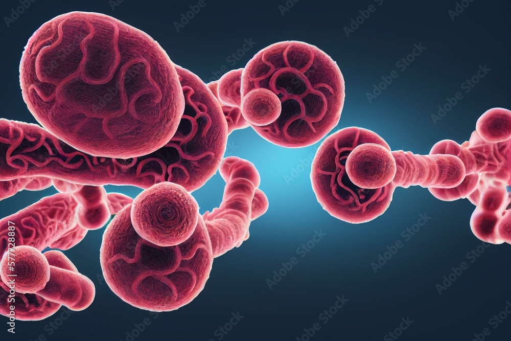 Escherichia coli, this rod-shaped E.coli bacteria or salmonella with ...