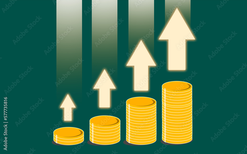 Inflation, hyperinflation in the dollar. The concept of reducing ...