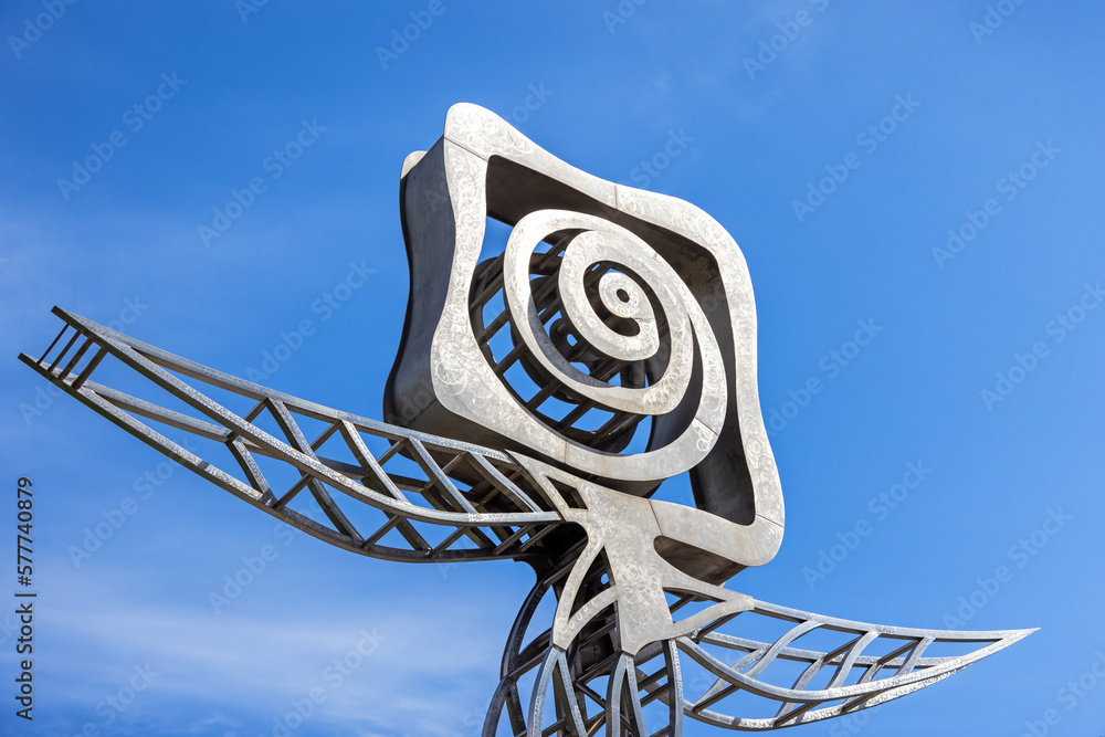 Melbourne, Australia - 20 January 2023: Gayip sculpture, part of the ...