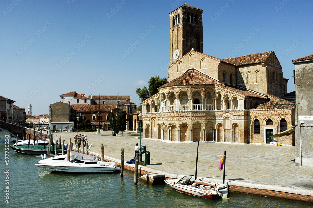 Foto de Murano, Venezia. Abside del Duomo Basilica dei Santi Maria e ...