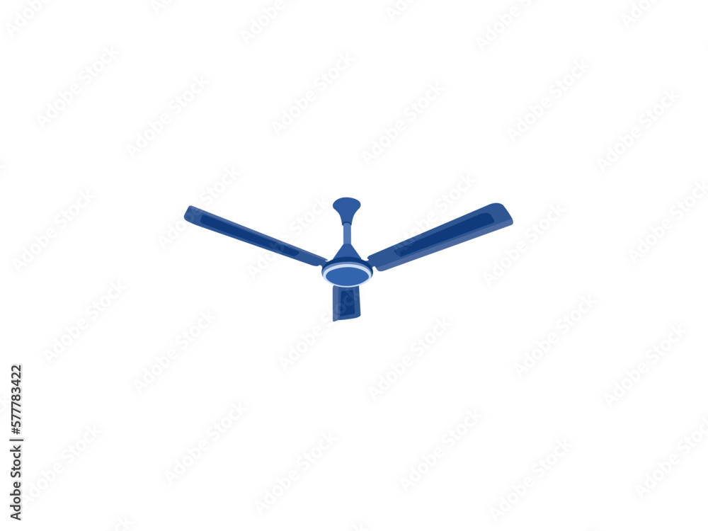 Ceiling Fan Vector Art, Icons, and Graphics. Ceiling Fan icon PNG and ...