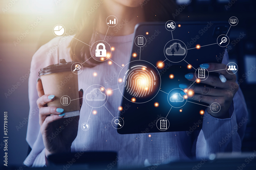 Digital transformation technology strategy, internet of things. the ...