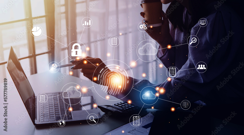 Digital transformation technology strategy, internet of things. the ...