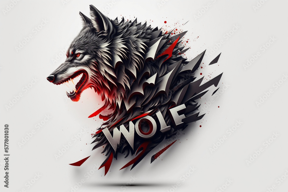 Wolf logo Stock Illustration | Adobe Stock