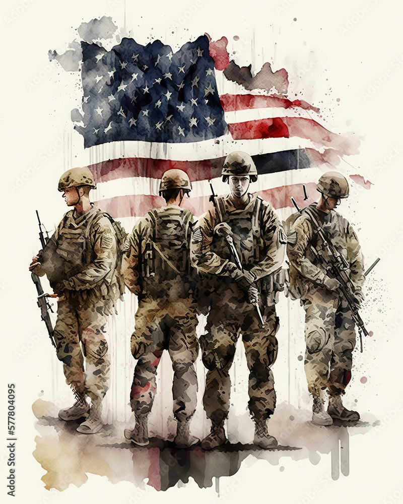 American Military Artwork