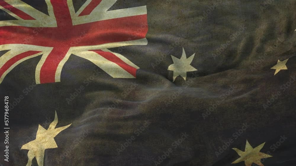 Australia Waving Flag, the Australian flag is old, Australian Flag ...