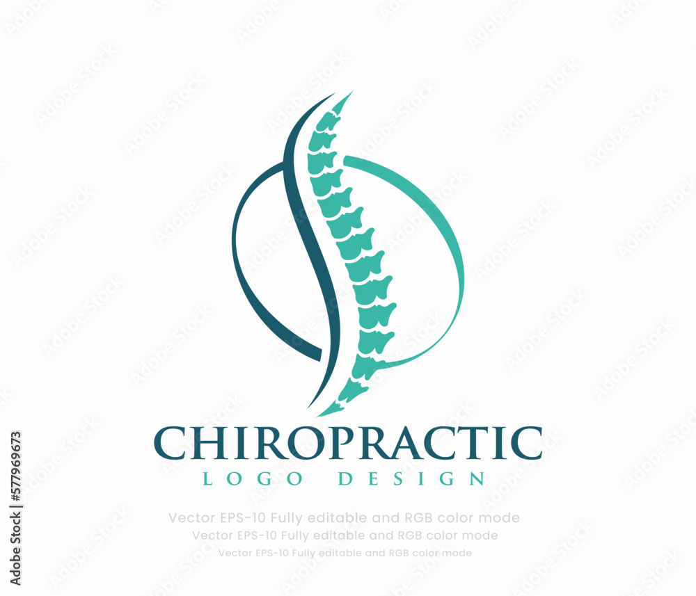 Chiropractic Spine Logos