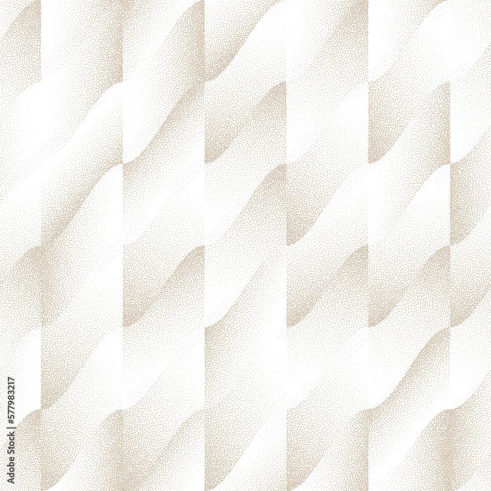 Incline Stippled Wavy Structure Seamless Pattern Isolated Abstract ...