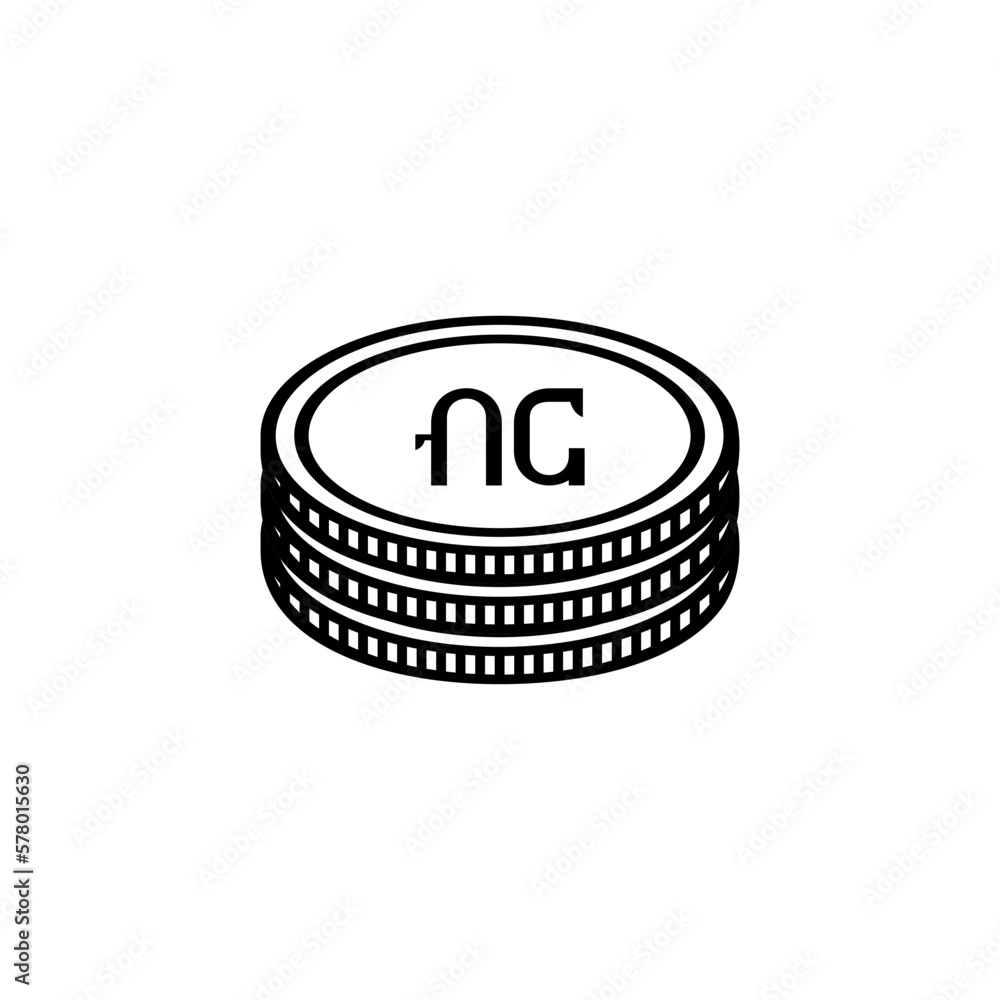 Ethiopia Currency Symbol, Ethiopian Birr Icon, ETB Sign. Vector ...