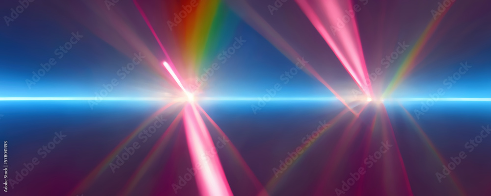 Laser lights. Digital background. Colorful banner. Illustration of ...