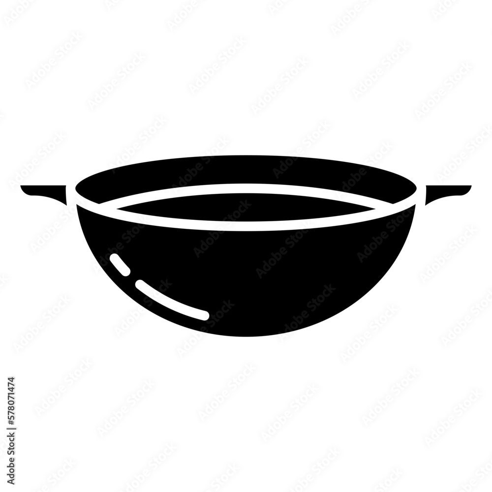 Kadai icon Stock Vector | Adobe Stock