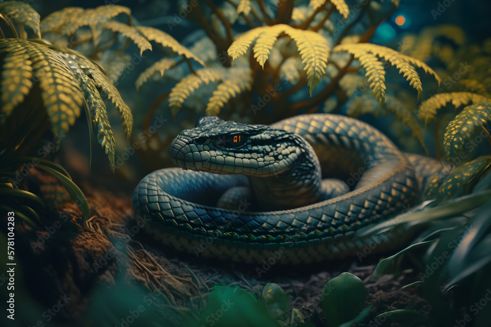 Cobra viper smoking blunt weed cannabis bud nug flower marijuana snake ...