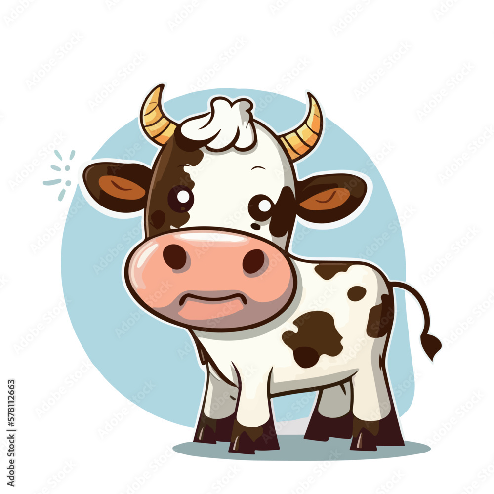 Cute Cow Vector