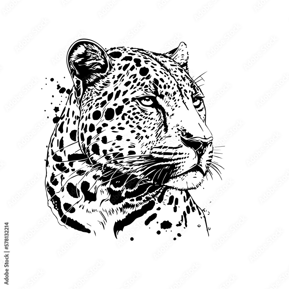 jaguar vector svg Stock Vector | Adobe Stock