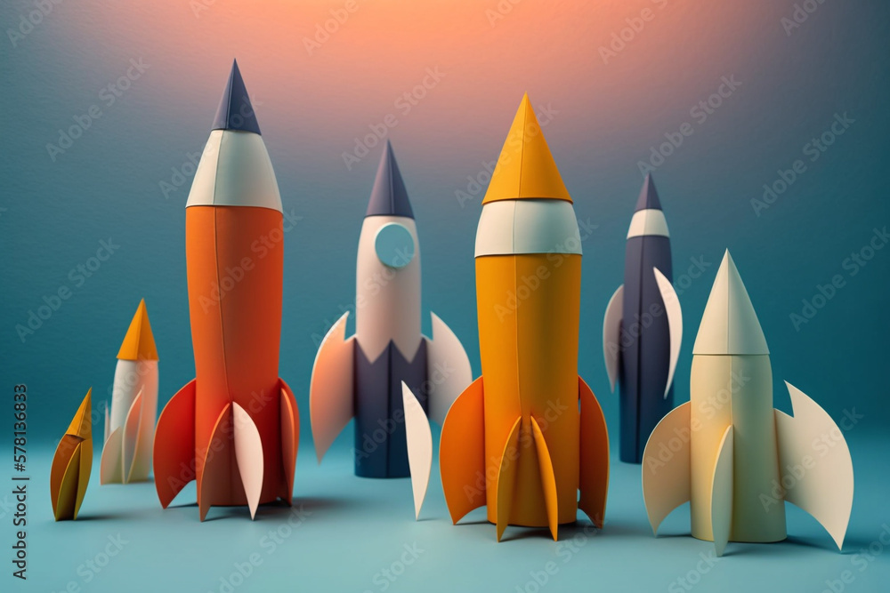 Achieving Success Through Leadership: AI-Generated 3D Render ...