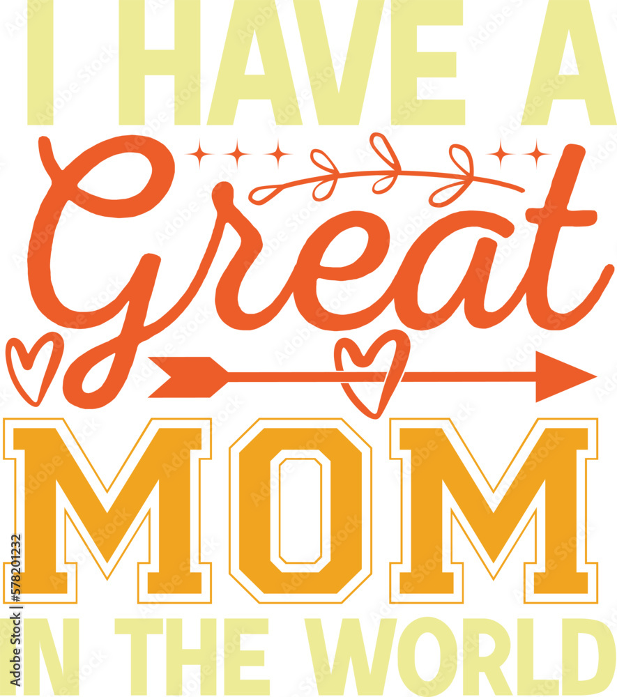 I have a great mom in the world, Girl Mama SVG, Mom PNG, Mom Of Girls ...