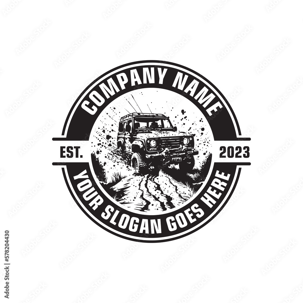 off road logo , jeep logo vector Stock Vector | Adobe Stock