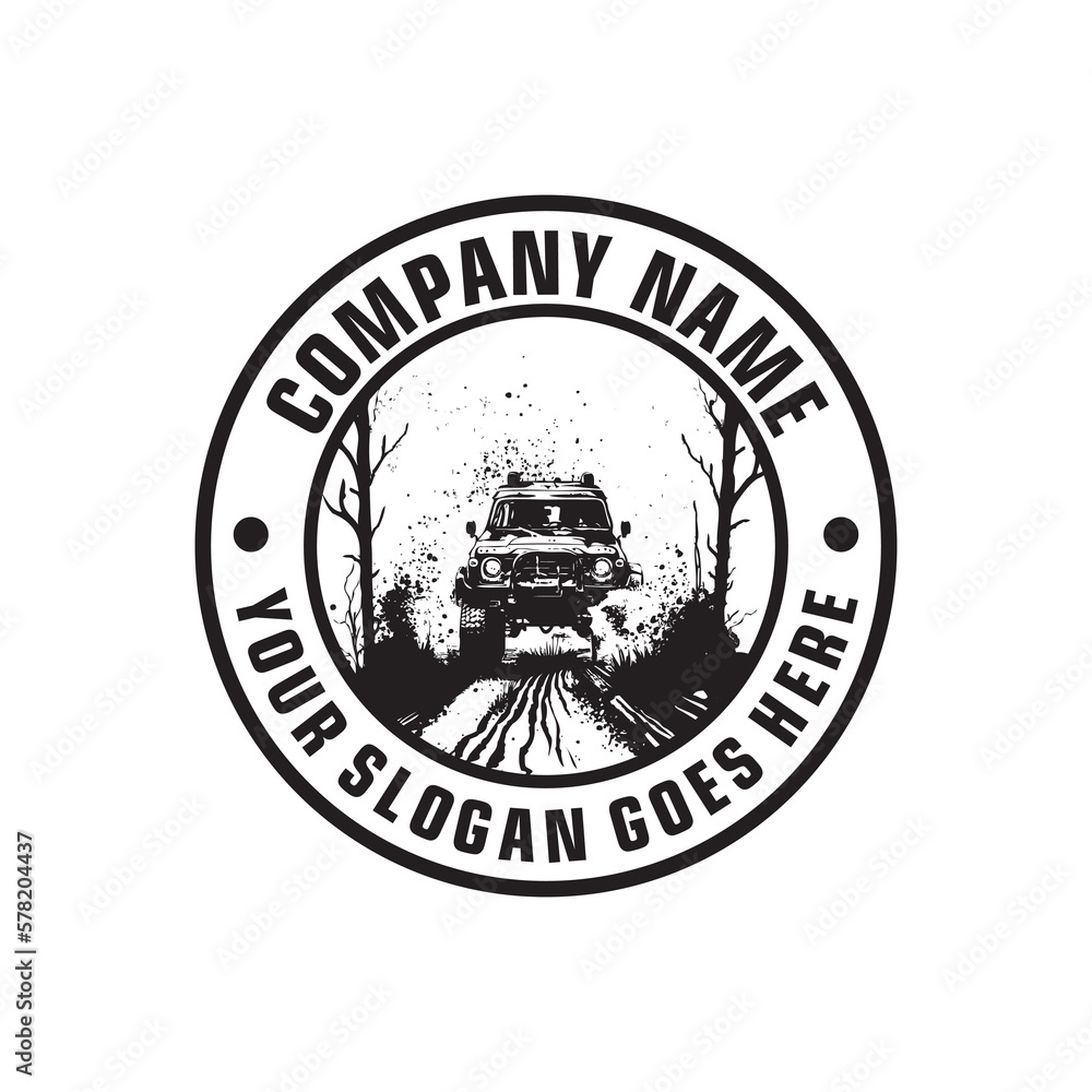 off road logo , jeep logo vector Stock Vector | Adobe Stock