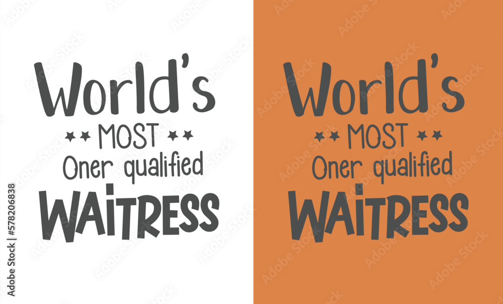 Waitress printable quotes design. You can print the design or you can ...