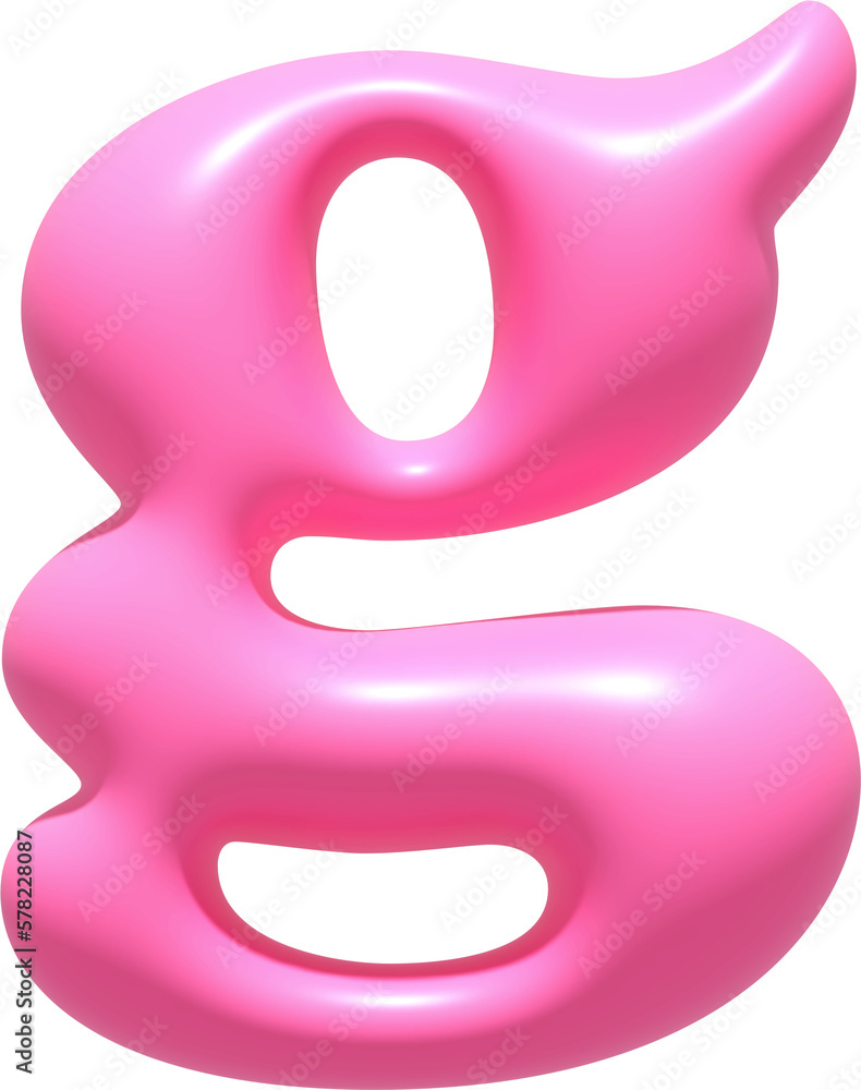 Alphabet illustration typeface letter G. Typography decorate design ...