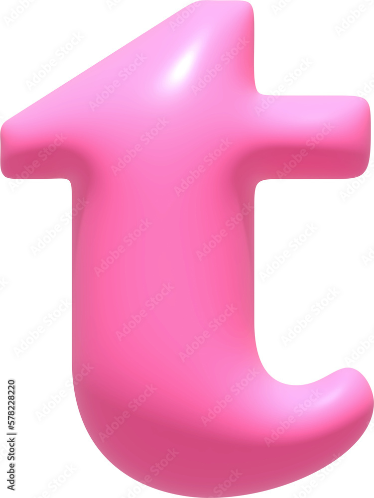 Alphabet illustration typeface letter T. Typography decorate design ...