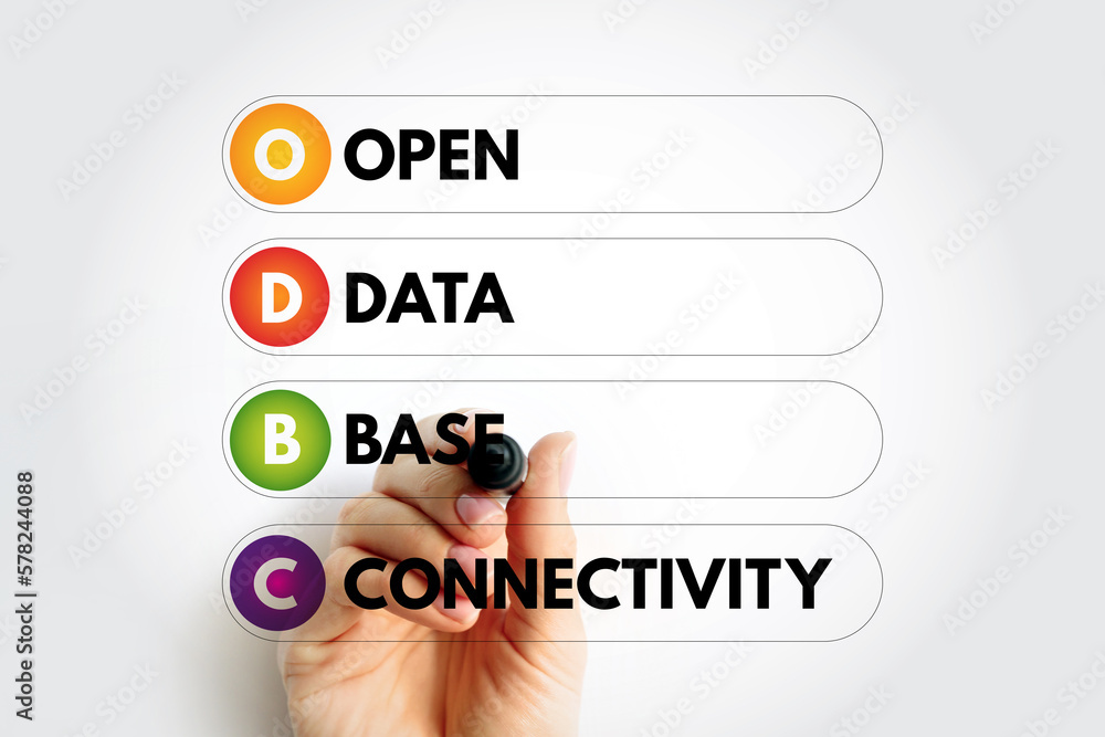 ODBC Open Database Connectivity - standard application programming ... ODBC Open Database Connectivity - standard application programming ...