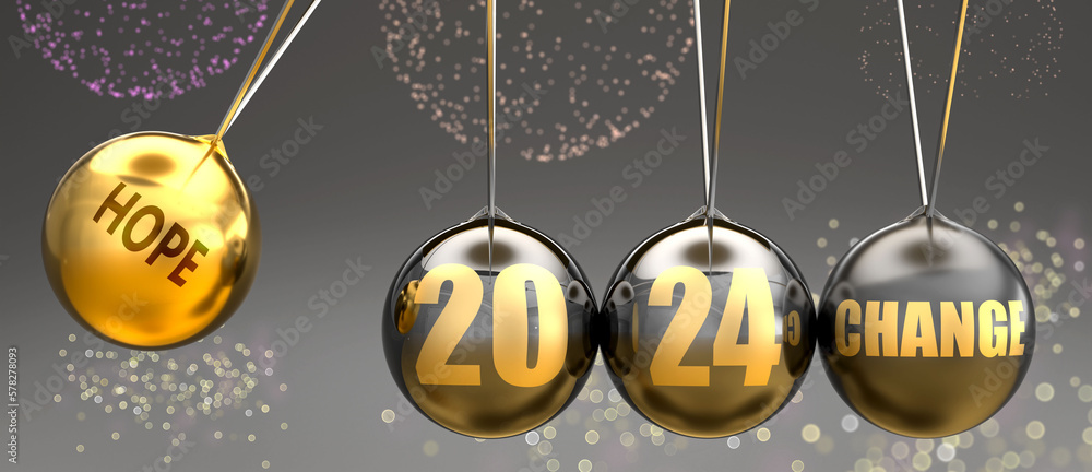 Hope as a way to initiate a real and meaningful change in the next year ...