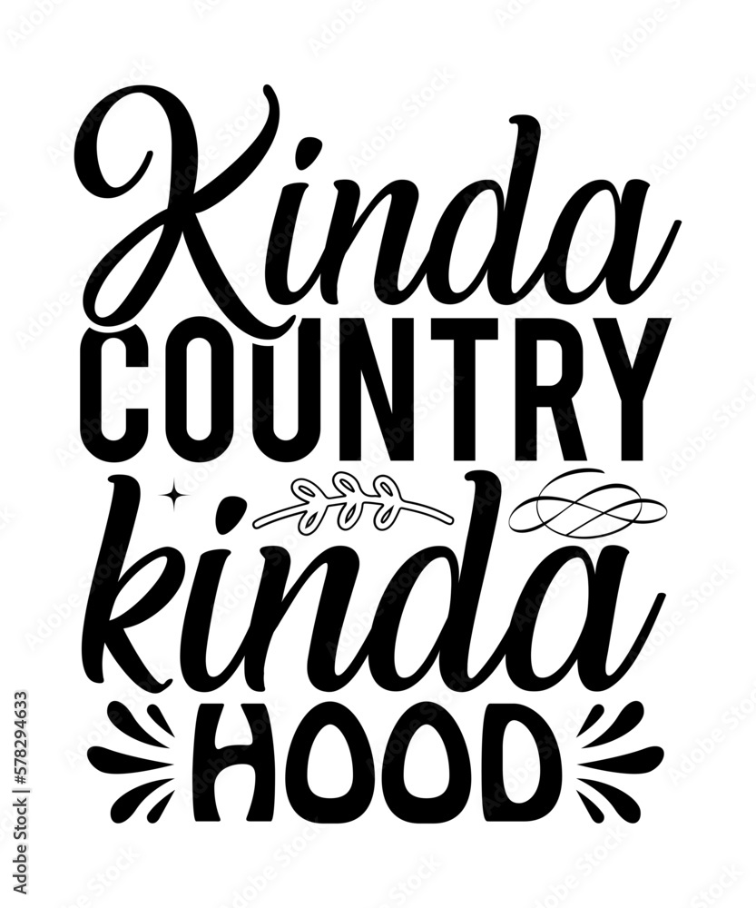 Kinda country kinda hood SVG, farm svg bundle, farmhouse svg bundle ...