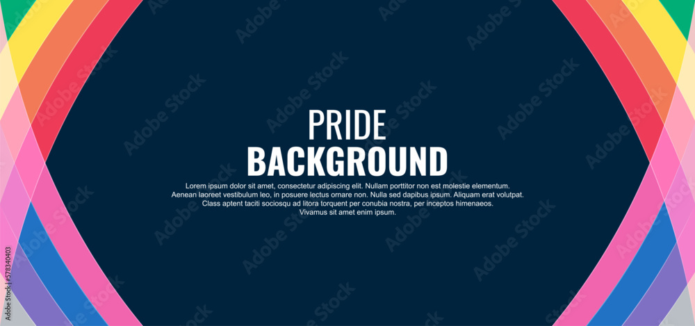 LGBT pride abstract background. Vector background with abstract lines ...