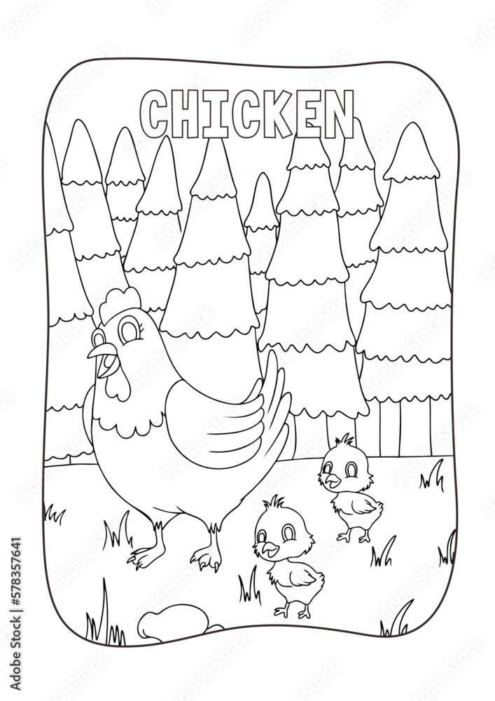 Coloring pages for kids, coloring worksheets, coloring fruits, coloring ...