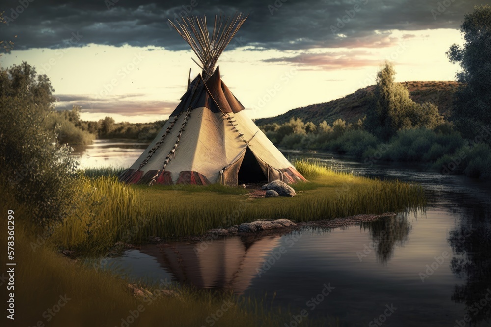 Traditional native american teepee - embracing the history and culture ...