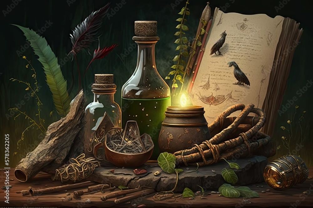 Rootwork. Hoodoo form of folk magic that originated in African American ...