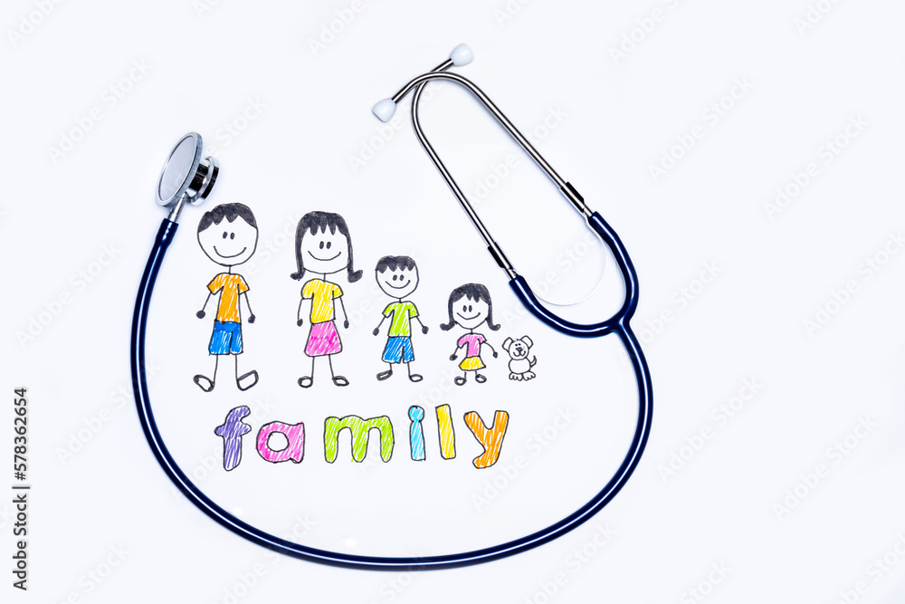 medico de familia, clinica de medicina general familiar, cartel de ...