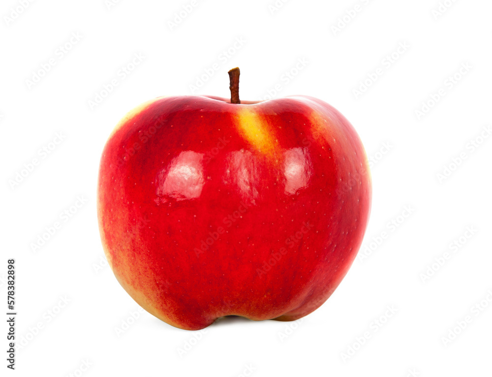 Red apple isolated on transparent background (png) Stock Photo | Adobe ...
