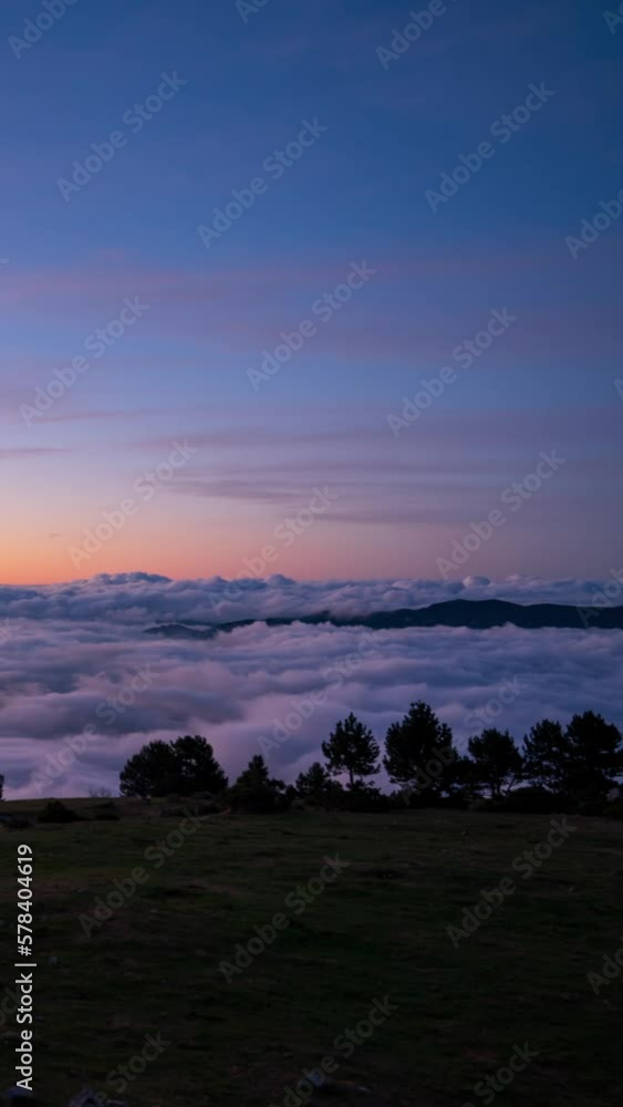 Coll de Pal, Berguedà, Girona, Spain. August 2022. Watch the ...