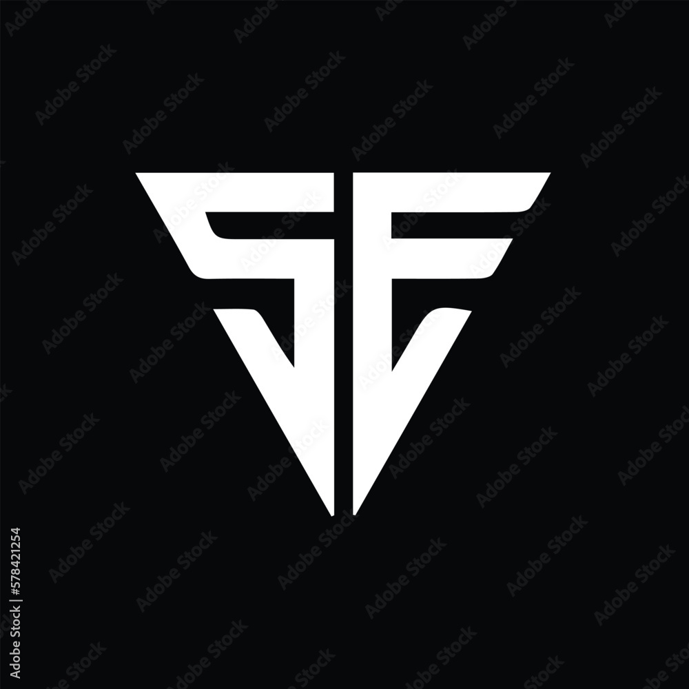 SE SE Logo Design, Creative Minimal Letter SE SE Monogram Stock Vector ...