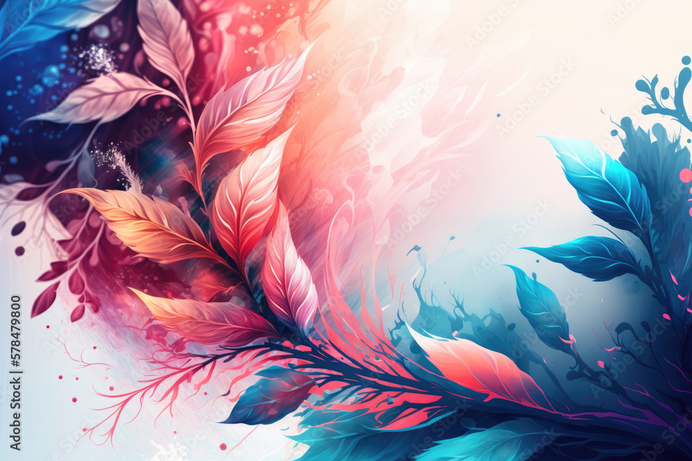 Blue and Pink Wallpaper - Blue and Pink Backgrounds Series - Blue and ...