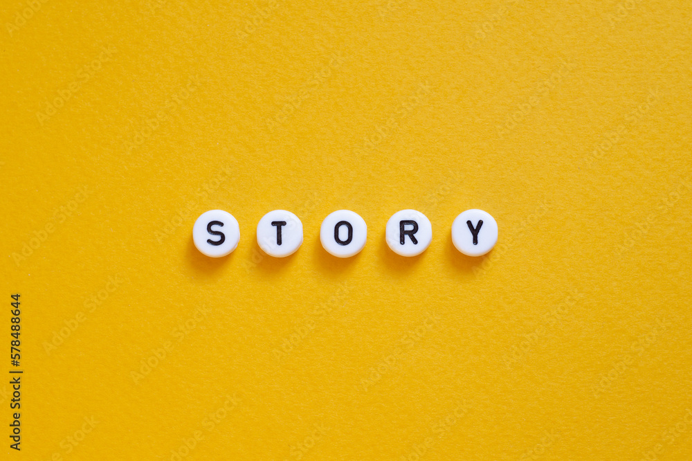 Story - word concept,text Stock Photo | Adobe Stock