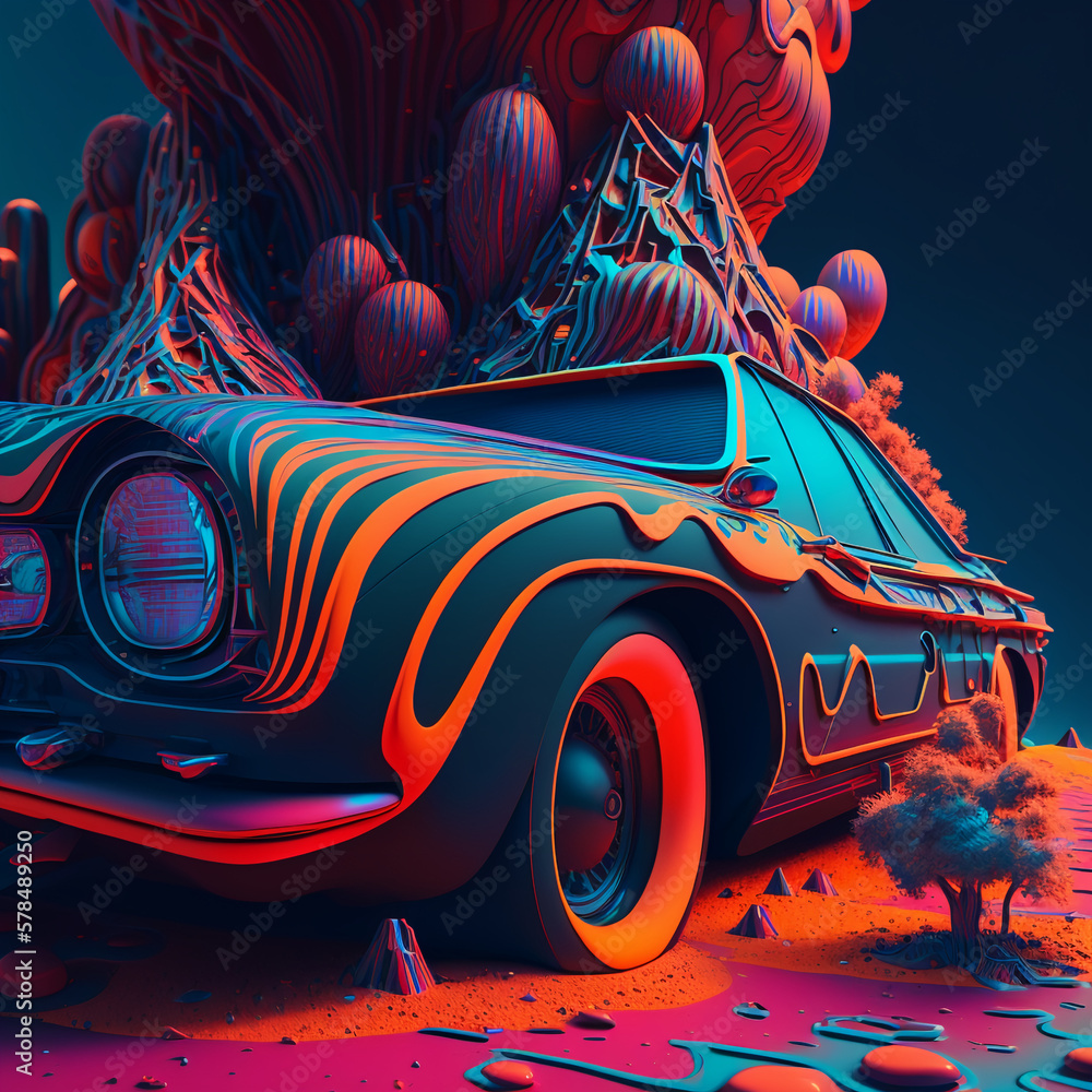 psychedelic spaces cars, inspired by psychedelic spaces of the 90's ...