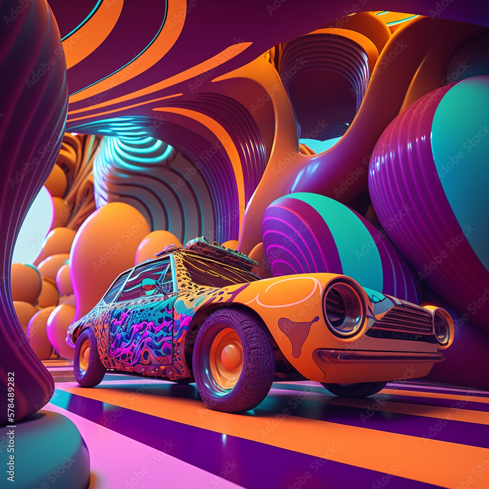 psychedelic spaces cars, inspired by psychedelic spaces of the 90's ...