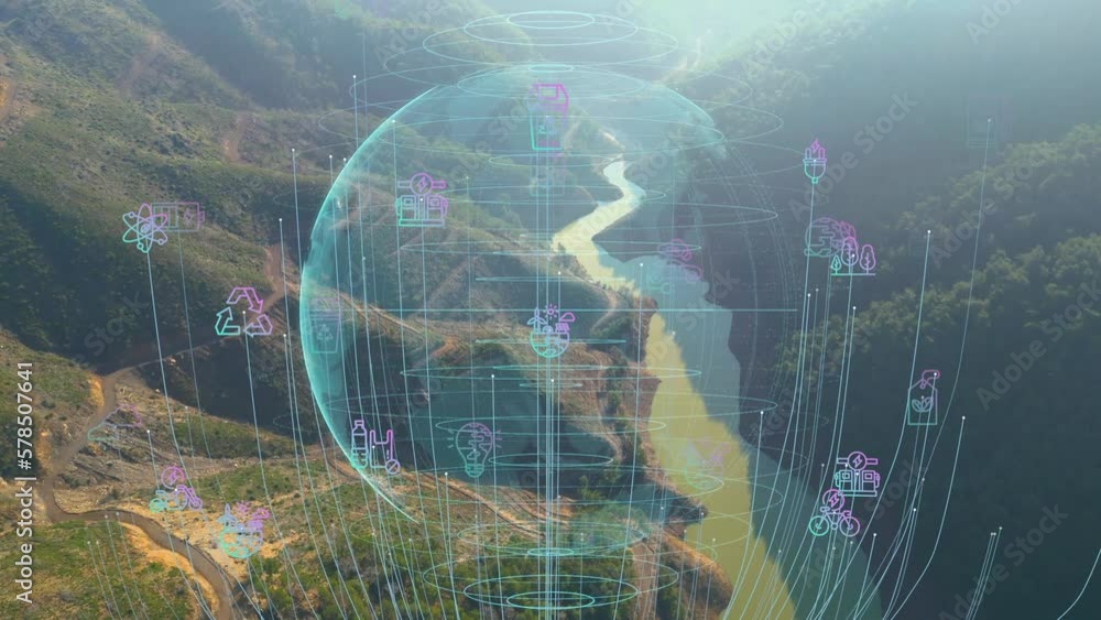 Environmental technology concept. Sustainable development goals. SDGs ...