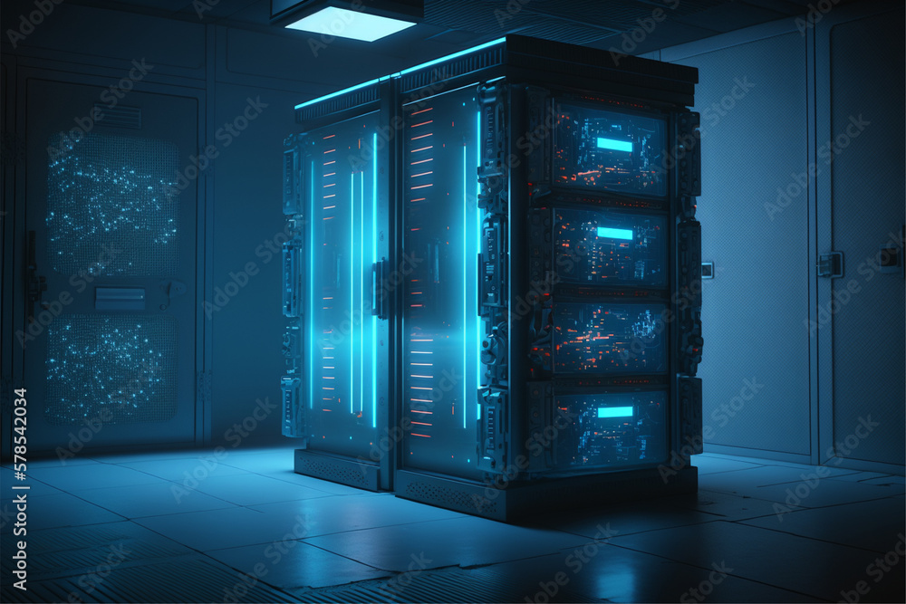 Cloud computing, technology, datacenter, big data, cyber security ...